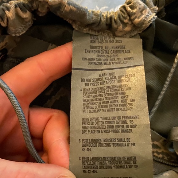 Apecs | Pants | Military Cargo Pants Trousers Apecs Digital Camo Large ...